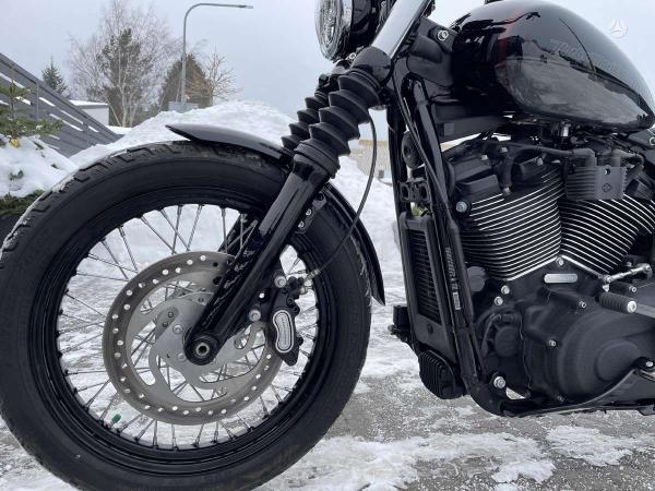 Черный Харли-Девидсон Street Bob FXBB 2021 в Клайпеда, объемом двигателя 1.87 л и пробегом 14 тыс. км за 10600 €, фото 9 на AUTOMOTO.COM.LV