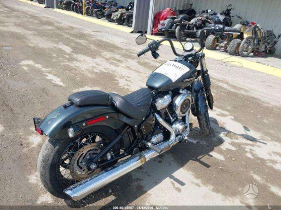 Melns Harley-Davidson Street Bob FXBB 2025 Klaipėda, ar dzinēja tilpumu 1.92 L un nobraukumu 8 tūkst. km par 3500 €, foto 5 vietnē AUTOMOTO.COM.LV