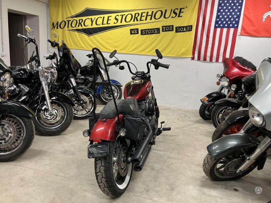 Harley-Davidson Street Bob FXBB 2018 in Siauliai, with an engine capacity of 0.00 L and mileage of 11 thousand km for 4250 €, photo 6 on AUTOMOTO.COM.LV
