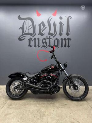 Harley-Davidson Street Bob FXBB 2020 in Kaunas, with an engine capacity of 1.80 L and mileage of 22 thousand km for 9900 €, photo  on AUTOMOTO.COM.LV
