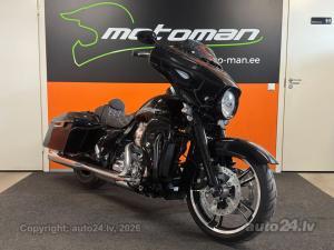 Black Harley-Davidson Street Glide 2015 in Tartu, with an engine capacity of 1.69 L and mileage of 53 thousand km for 12990 €, photo  on AUTOMOTO.COM.LV