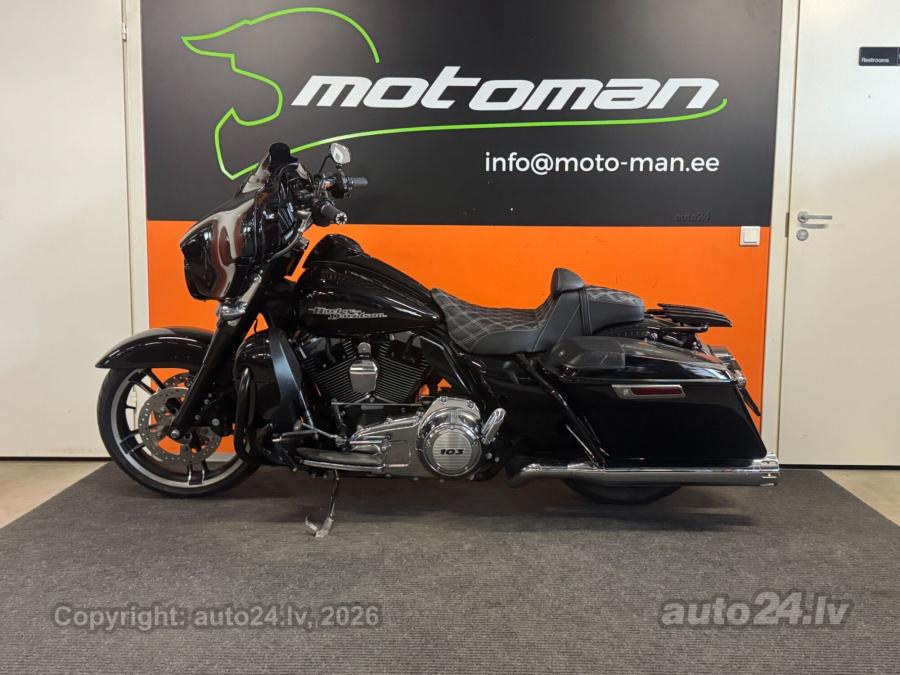 Черный Харли-Девидсон Street Glide 2015 в Тарту, объемом двигателя 1.69 л и пробегом 53 тыс. км за 12990 €, фото 6 на AUTOMOTO.COM.LV