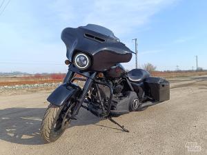 Черный Харли-Девидсон Street Glide FLHX 2014 в Клайпеда, объемом двигателя 1.69 л и пробегом 64 тыс. км за 12000 €, фото 3 на AUTOMOTO.COM.LV