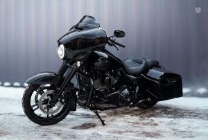 Черный Харли-Девидсон Street Glide FLHX 2015 в Каунас, объемом двигателя 1.69 л и пробегом 137 тыс. км за 11300 €, фото 2 на AUTOMOTO.COM.LV