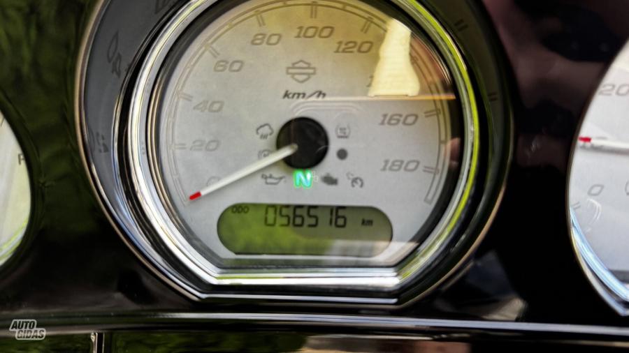 Black Harley-Davidson Street Glide FLHX 2017 in Vilnius, with an engine capacity of 1.75 L and mileage of 57 thousand km for 13500 €, photo 15 on AUTOMOTO.COM.LV