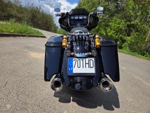 Black Harley-Davidson Street Glide FLHX 2020 in Utena, with an engine capacity of 1.80 L and mileage of 21 thousand km for 18000 €, photo 7 on AUTOMOTO.COM.LV