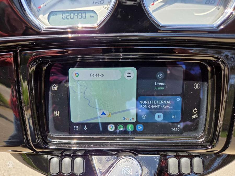 Black Harley-Davidson Street Glide FLHX 2020 in Utena, with an engine capacity of 1.80 L and mileage of 21 thousand km for 18000 €, photo 13 on AUTOMOTO.COM.LV