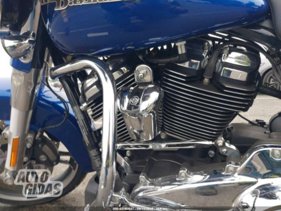 Blue Harley-Davidson Street Glide FLHX 0 in Klaipeda, with an engine capacity of 0.00 L and mileage of 0 thousand km for 5500 €, photo 9 on AUTOMOTO.COM.LV