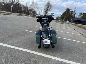 Green Harley-Davidson Street Glide FLHX 2014 in Klaipeda, with an engine capacity of 1.69 L and mileage of 26 thousand km for 11450 €, photo 7 on AUTOMOTO.COM.LV