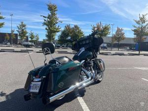 Zaļš Harley-Davidson Street Glide FLHX 2014 Klaipėda, ar dzinēja tilpumu 1.69 L un nobraukumu 27 tūkst. km par 12000 €, foto 8 vietnē AUTOMOTO.COM.LV