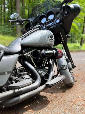 Серый Харли-Девидсон Street Glide FLHX 2009 в Каунас, объемом двигателя 1.70 л и пробегом 34 тыс. км за 10000 €, фото 10 на AUTOMOTO.COM.LV