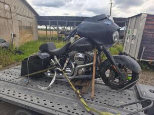 Harley-Davidson Street Glide FLHX 2014 in Panevezys, with an engine capacity of 1.70 L and mileage of 71 thousand km for 6300 €, photo  on AUTOMOTO.COM.LV