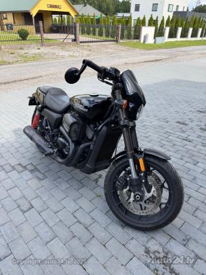 Черный Харли-Девидсон Street Rod 2019 в Таллин, объемом двигателя 0.75 л и пробегом 17 тыс. км за 5500 €, фото 1 на AUTOMOTO.COM.LV