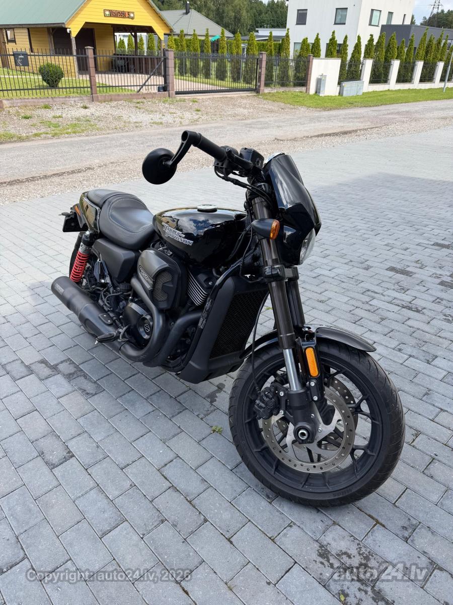 Черный Харли-Девидсон Street Rod 2019 в Таллин, объемом двигателя 0.75 л и пробегом 17 тыс. км за 5500 €, фото 1 на AUTOMOTO.COM.LV