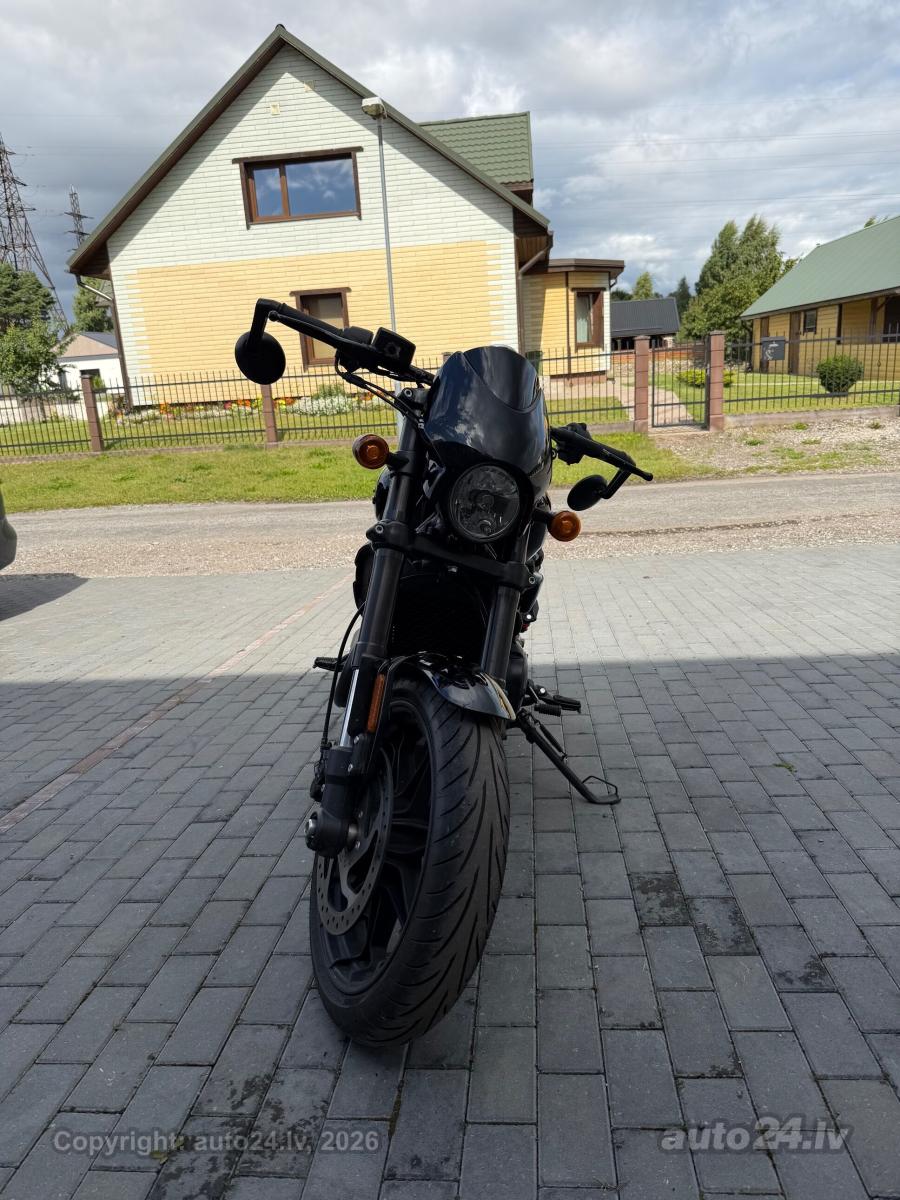 Черный Харли-Девидсон Street Rod 2019 в Таллин, объемом двигателя 0.75 л и пробегом 17 тыс. км за 5500 €, фото 3 на AUTOMOTO.COM.LV