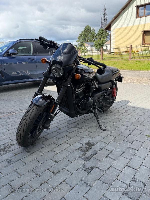 Черный Харли-Девидсон Street Rod 2019 в Таллин, объемом двигателя 0.75 л и пробегом 17 тыс. км за 5500 €, фото 3 на AUTOMOTO.COM.LV