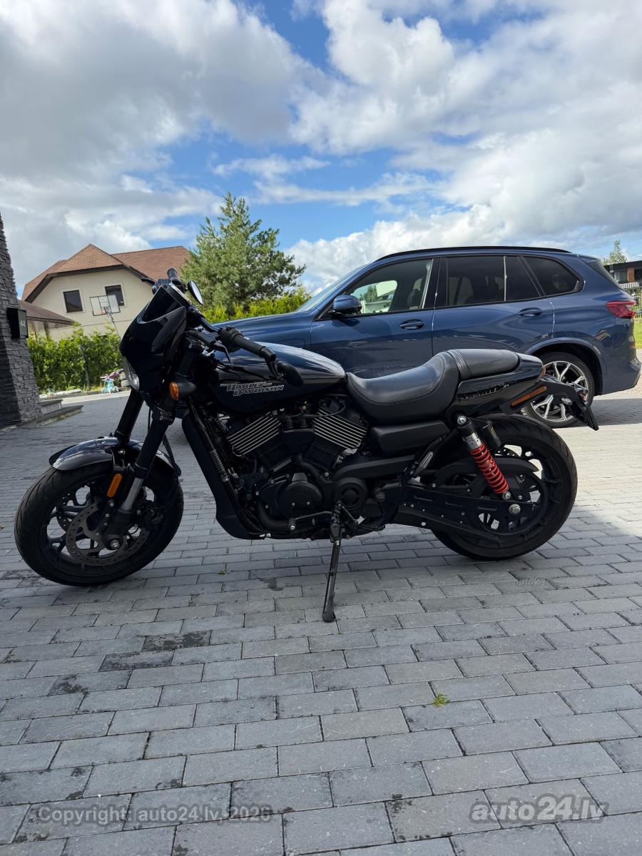 Черный Харли-Девидсон Street Rod 2019 в Таллин, объемом двигателя 0.75 л и пробегом 17 тыс. км за 5500 €, фото 5 на AUTOMOTO.COM.LV
