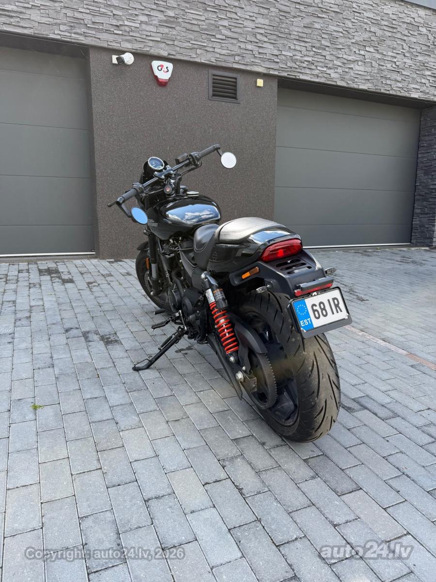Черный Харли-Девидсон Street Rod 2019 в Таллин, объемом двигателя 0.75 л и пробегом 17 тыс. км за 5500 €, фото 6 на AUTOMOTO.COM.LV