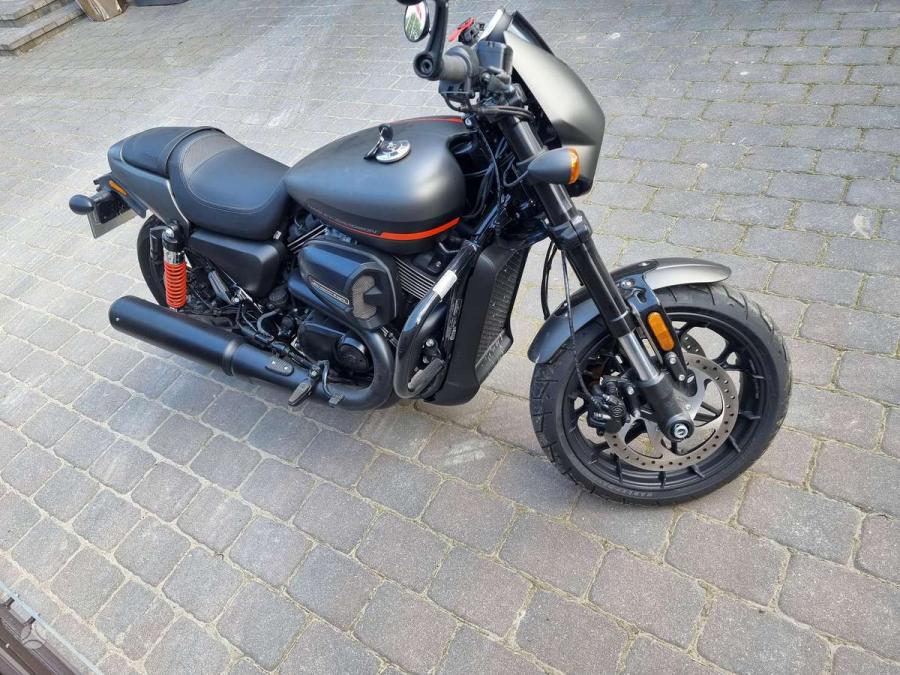 Harley-Davidson Street Rod 2020 in Kaunas, with an engine capacity of 0.75 L and mileage of 1 thousand km for 6500 €, photo 1 on AUTOMOTO.COM.LV