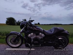 Black Harley-Davidson V-Rod 2003 in Tallinn, with an engine capacity of 1.13 L and mileage of 40 thousand km for 7300 €, photo  on AUTOMOTO.COM.LV