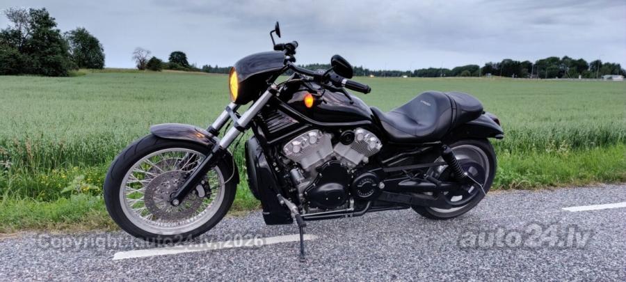 Black Harley-Davidson V-Rod 2003 in Tallinn, with an engine capacity of 1.13 L and mileage of 40 thousand km for 7300 €, photo 9 on AUTOMOTO.COM.LV