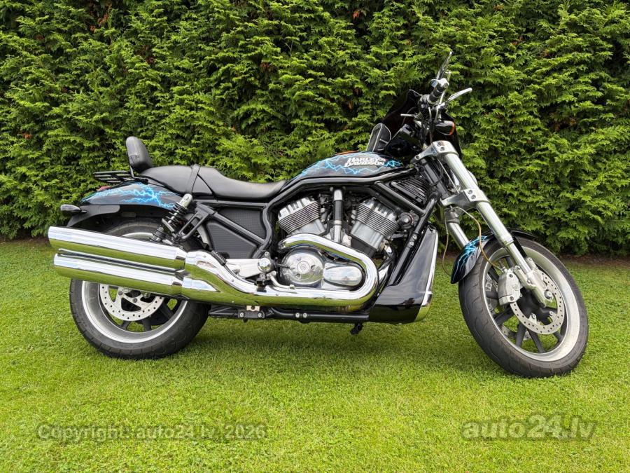 Black Harley-Davidson V-Rod 2006 in Tallinn, with an engine capacity of 1.13 L and mileage of 16 thousand km for 10000 €, photo 30 on AUTOMOTO.COM.LV
