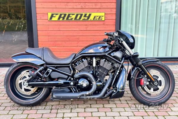 Black Harley-Davidson V-Rod 2008 in Tallinn, with an engine capacity of 1.25 L and mileage of 37 thousand km for 7800 €, photo 1 on AUTOMOTO.COM.LV