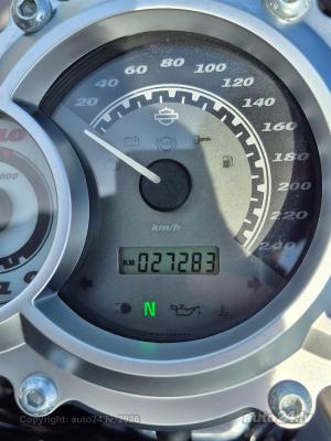 Black Harley-Davidson V-Rod 2015 in Tartu, with an engine capacity of 1.25 L and mileage of 27 thousand km for 14500 €, photo 6 on AUTOMOTO.COM.LV