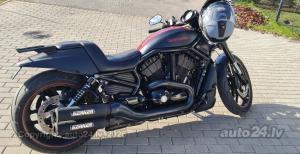 Black Harley-Davidson V-Rod 2017 in Tartu, with an engine capacity of 1.25 L and mileage of 52 thousand km for 16500 €, photo  on AUTOMOTO.COM.LV