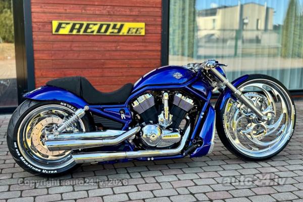 Zils Harley-Davidson V-Rod 2004 Tallina, ar dzinēja tilpumu 1.13 L un nobraukumu 2 tūkst. km par 33000 €, foto 1 vietnē AUTOMOTO.COM.LV