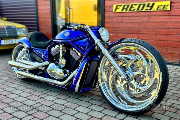 Zils Harley-Davidson V-Rod 2004 Tallina, ar dzinēja tilpumu 1.13 L un nobraukumu 2 tūkst. km par 33000 €, foto 4 vietnē AUTOMOTO.COM.LV