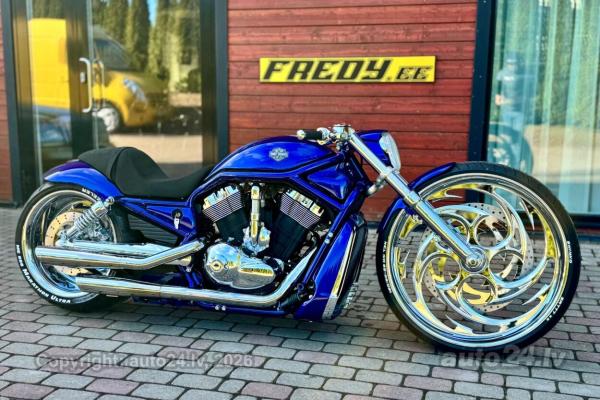 Zils Harley-Davidson V-Rod 2004 Tallina, ar dzinēja tilpumu 1.13 L un nobraukumu 2 tūkst. km par 33000 €, foto 6 vietnē AUTOMOTO.COM.LV
