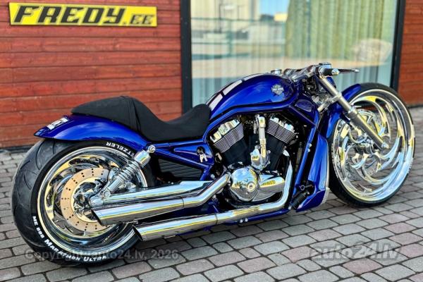 Zils Harley-Davidson V-Rod 2004 Tallina, ar dzinēja tilpumu 1.13 L un nobraukumu 2 tūkst. km par 33000 €, foto 9 vietnē AUTOMOTO.COM.LV