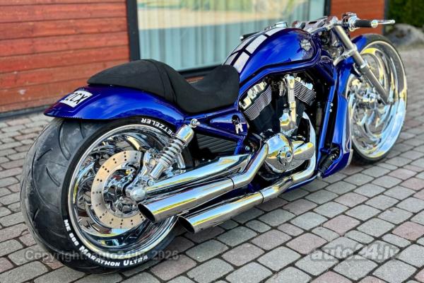 Zils Harley-Davidson V-Rod 2004 Tallina, ar dzinēja tilpumu 1.13 L un nobraukumu 2 tūkst. km par 33000 €, foto 10 vietnē AUTOMOTO.COM.LV