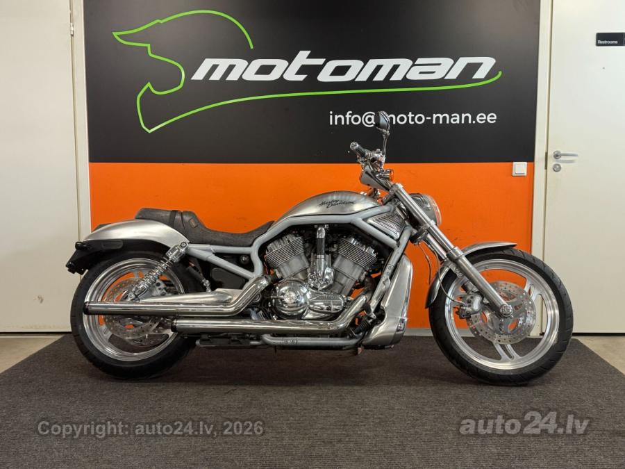 Grey Harley-Davidson V-Rod 2002 in Tartu, with an engine capacity of 1.13 L and mileage of 39 thousand km for 6290 €, photo 3 on AUTOMOTO.COM.LV