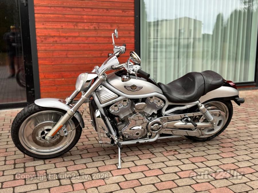 Grey Harley-Davidson V-Rod 2003 in Tallinn, with an engine capacity of 1.13 L and mileage of 20 thousand km for 7300 €, photo 15 on AUTOMOTO.COM.LV