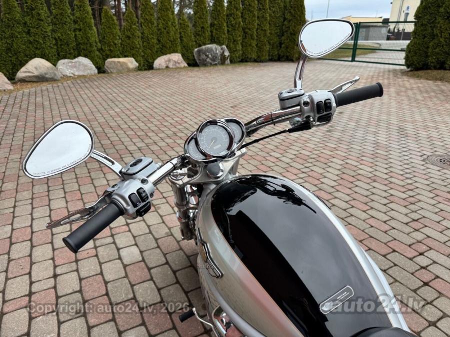 Grey Harley-Davidson V-Rod 2003 in Tallinn, with an engine capacity of 1.13 L and mileage of 20 thousand km for 7300 €, photo 22 on AUTOMOTO.COM.LV