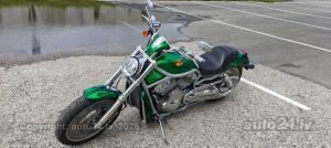 Pelēks Harley-Davidson V-Rod 2003 Tallina, ar dzinēja tilpumu 1.13 L un nobraukumu 43 tūkst. km par 7500 €, foto  vietnē AUTOMOTO.COM.LV
