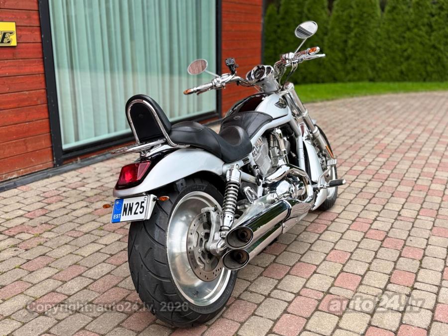 Grey Harley-Davidson V-Rod 2003 in Tallinn, with an engine capacity of 1.13 L and mileage of 21 thousand km for 5500 €, photo 12 on AUTOMOTO.COM.LV
