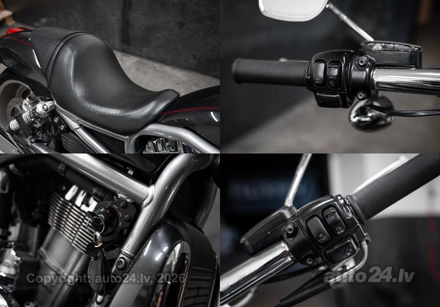 Grey Harley-Davidson V-Rod 2008 in Tallinn, with an engine capacity of 1.25 L and mileage of 39 thousand km for 7300 €, photo 17 on AUTOMOTO.COM.LV