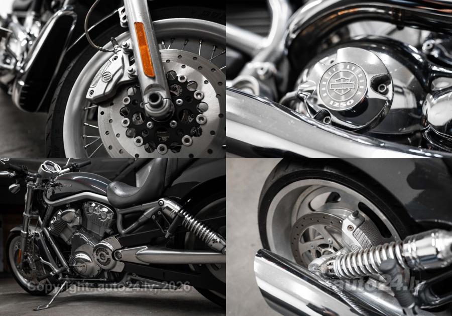 Grey Harley-Davidson V-Rod 2008 in Tallinn, with an engine capacity of 1.25 L and mileage of 39 thousand km for 7300 €, photo 28 on AUTOMOTO.COM.LV