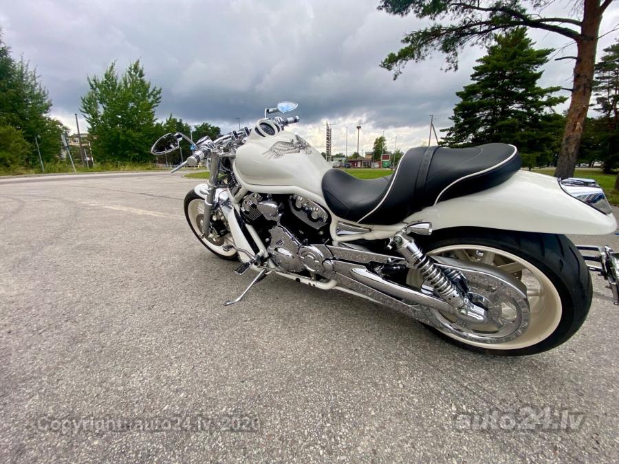 Белый Харли-Девидсон V-Rod 2003 в Таллин, объемом двигателя 1.13 л и пробегом 28 тыс. км за 7700 €, фото 28 на AUTOMOTO.COM.LV