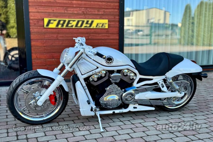 White Harley-Davidson V-Rod 2009 in Tallinn, with an engine capacity of 1.25 L and mileage of 3 thousand km for 19900 €, photo 16 on AUTOMOTO.COM.LV
