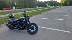 Black Harley-Davidson VRSCDX 2007 in Vilnius, with an engine capacity of 1.13 L and mileage of 68 thousand km for 7800 €, photo 3 on AUTOMOTO.COM.LV