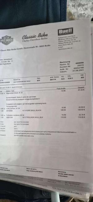 Черный Харли-Девидсон VRSCDX 2013 в Вильнюс, объемом двигателя 1.25 л и пробегом 14 тыс. км за 10900 €, фото 11 на AUTOMOTO.COM.LV