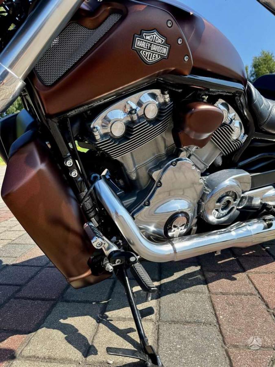 Brown Harley-Davidson VRSCF 2016 in Silute, with an engine capacity of 1.25 L and mileage of 28 thousand km for 13500 €, photo 15 on AUTOMOTO.COM.LV