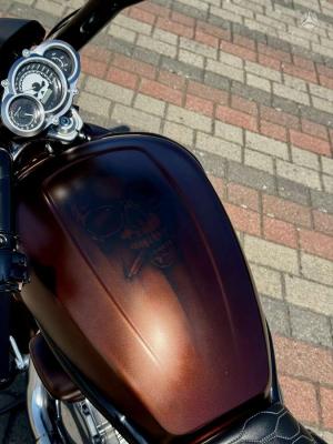 Brown Harley-Davidson VRSCF 2016 in Silute, with an engine capacity of 1.25 L and mileage of 28 thousand km for 13500 €, photo 20 on AUTOMOTO.COM.LV