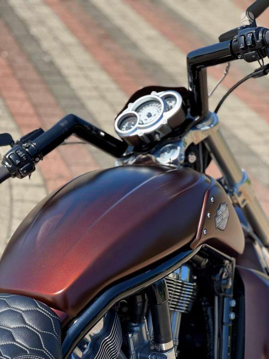 Brown Harley-Davidson VRSCF 2016 in Silute, with an engine capacity of 1.25 L and mileage of 28 thousand km for 13500 €, photo 23 on AUTOMOTO.COM.LV