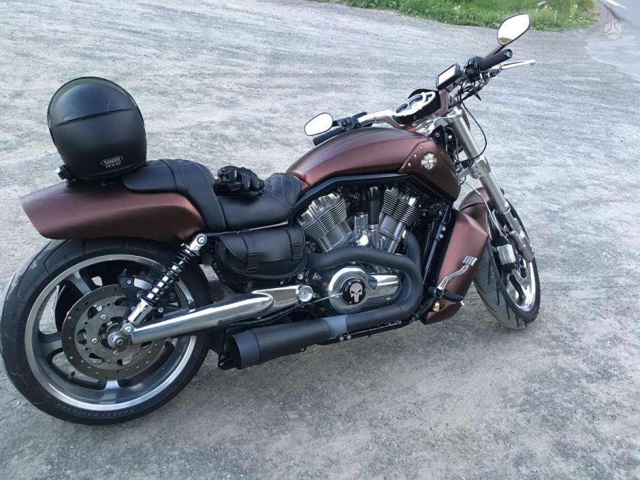 Brown Harley-Davidson VRSCF 2016 in Silute, with an engine capacity of 1.25 L and mileage of 28 thousand km for 13500 €, photo 26 on AUTOMOTO.COM.LV
