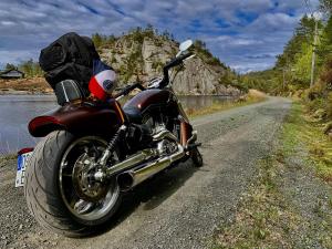 Brown Harley-Davidson VRSCF 2016 in Silute, with an engine capacity of 1.25 L and mileage of 28 thousand km for 13500 €, photo 35 on AUTOMOTO.COM.LV
